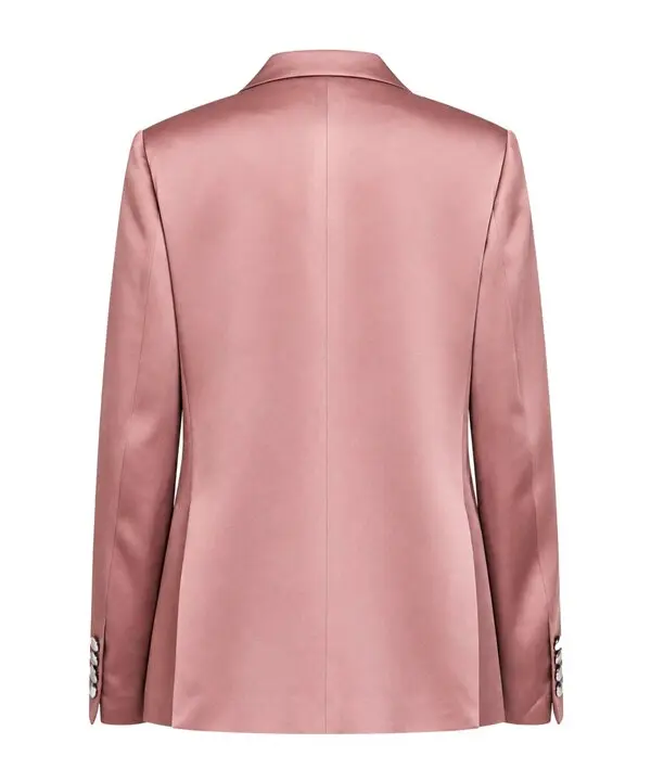 Dries Van Noten Contrast Lapel Double-breasted Blazer