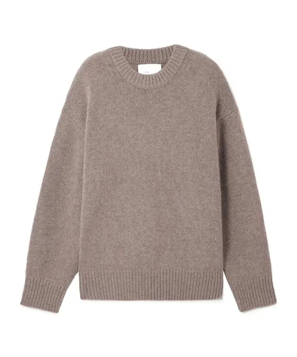 LISA YANG Ribbed Crew Neck Sweater