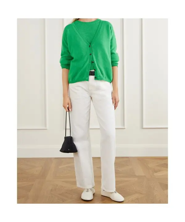 LISA YANG V-neck Knit Cardigan