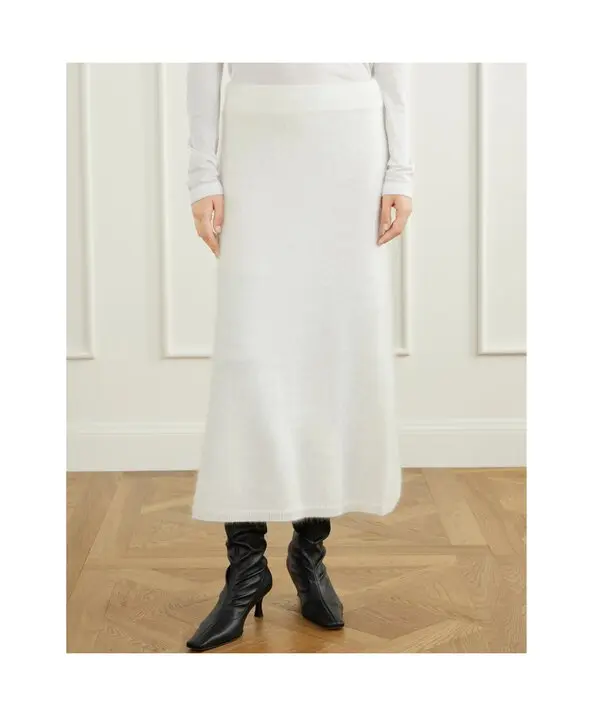 LISA YANG Cashmere Midi Skirt