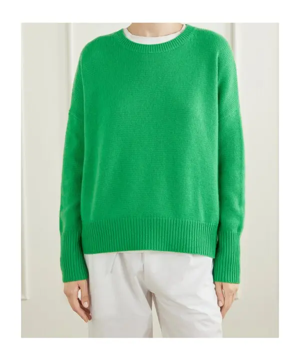 LISA YANG Ribbed Crew Neck Sweater