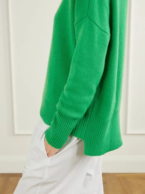 LISA YANG Ribbed Crew Neck Sweater