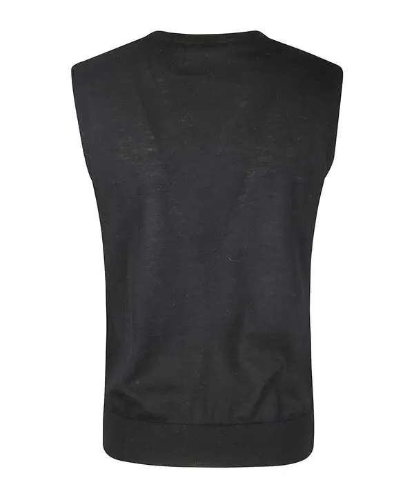 LISA YANG V-neck Knitted Vest