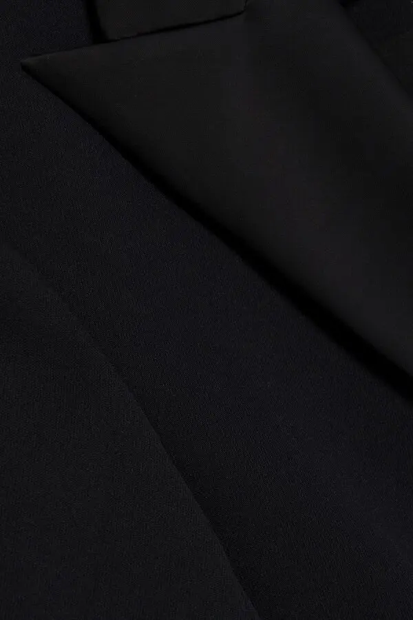 Simkhai Marina Satin-lapel Blazer Mini Dress