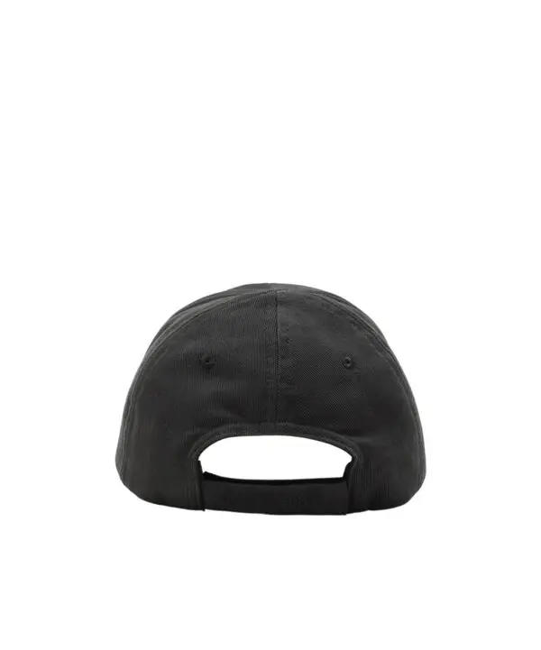 Balenciaga Baseball Cap With Graphic Logo Patch