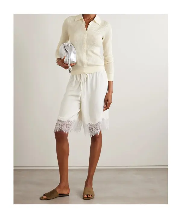LISA YANG Ribbed Cashmere Cardigan