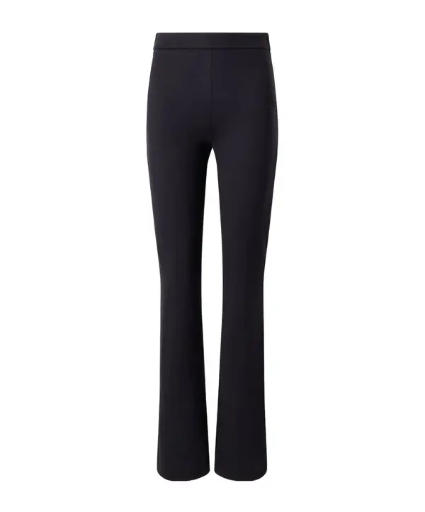 Veronica Beard Gracie Stretch-jersey Flared Pants