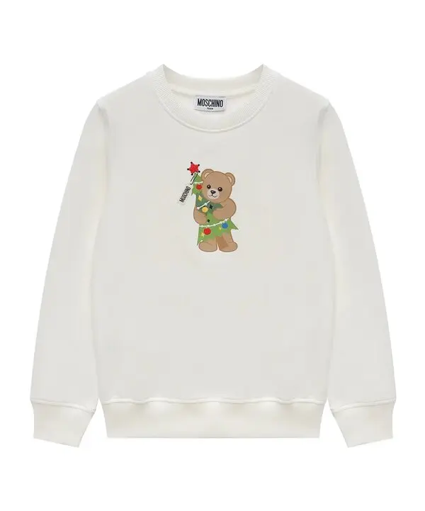 Moschino Teddy Bear Long-sleeve Sweater
