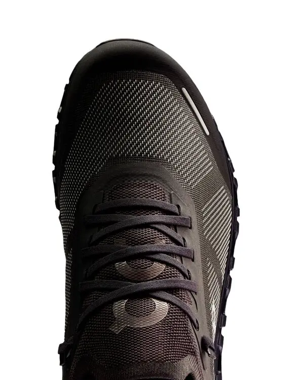 On Lace-up Sneakers - Black Gray