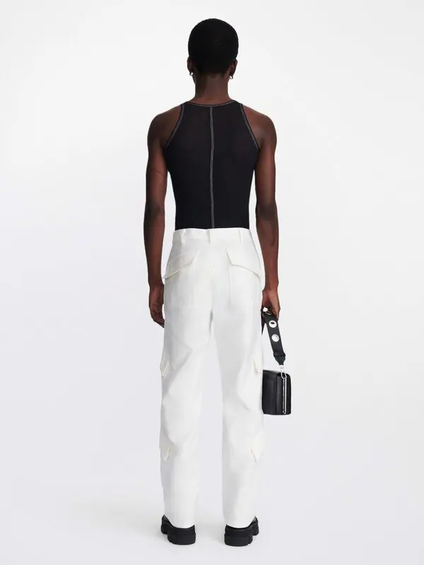 DION LEE Round-neck Sleeveless Tank Top