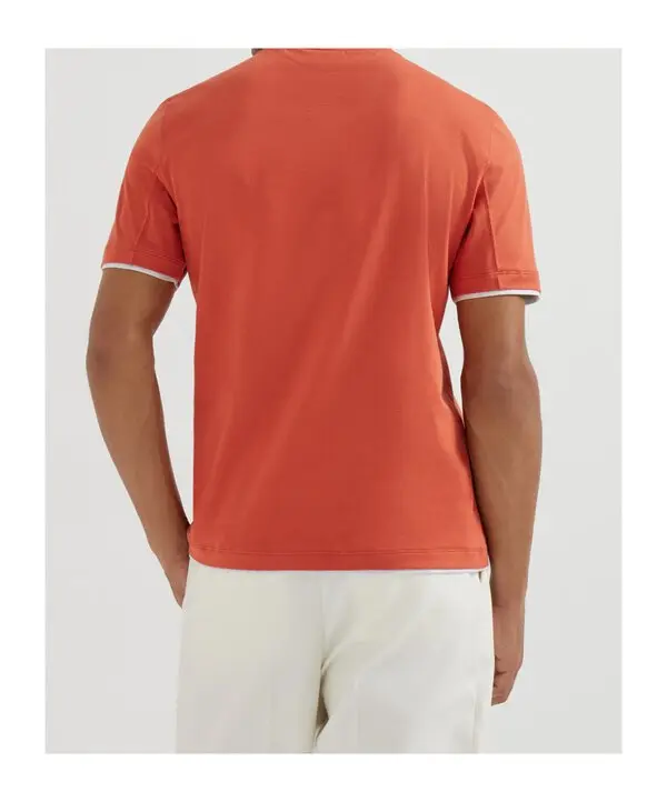 Brunello Cucinelli Double Layer Crewneck T-shirt