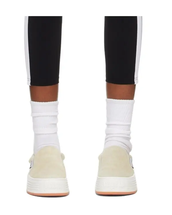 Palm Angels Logo-printed Mid-rise Track Leggings