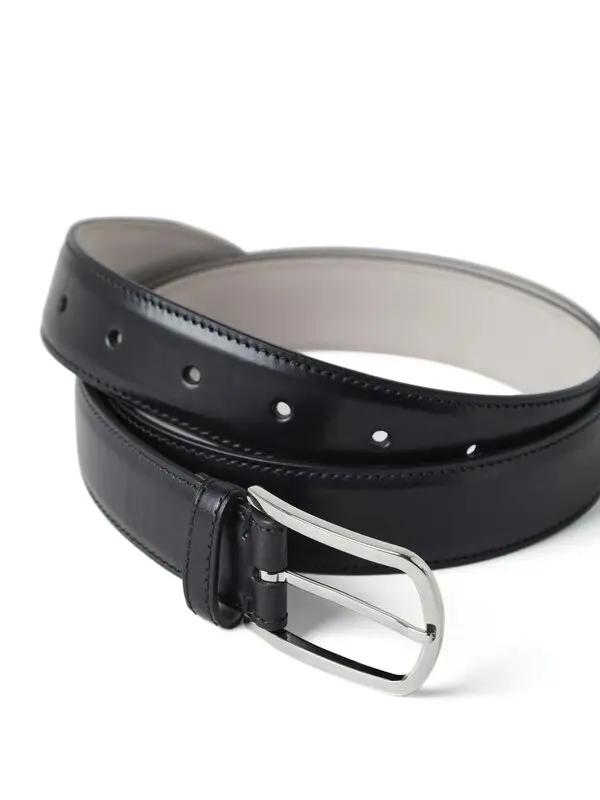 Brunello Cucinelli Smooth Leather Belt
