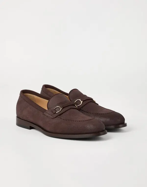 Brunello Cucinelli Slip On Flat Shoes - Brown