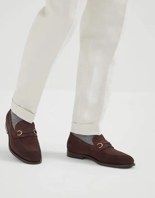 Brunello Cucinelli Slip On Flat Shoes - Brown