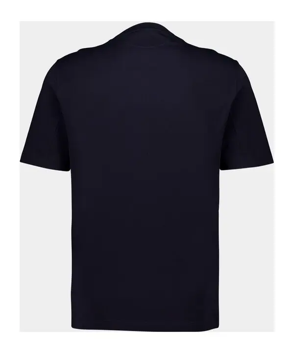 Brunello Cucinelli Logo Printed Crewneck T-shirt