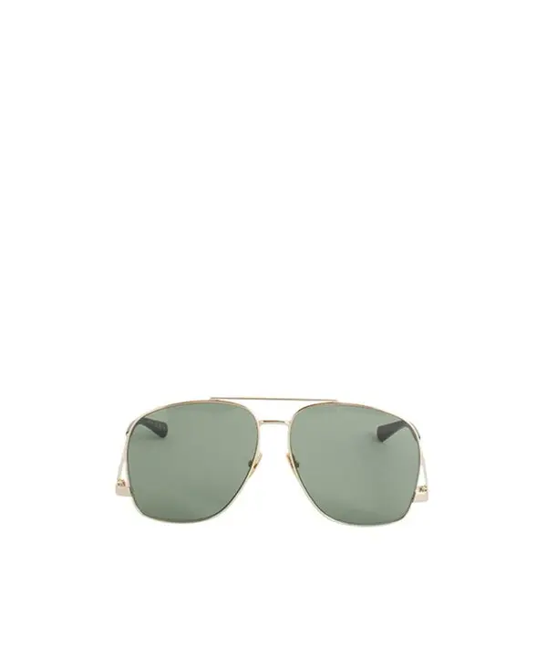 Saint Laurent Aviator Sunglasses - Green