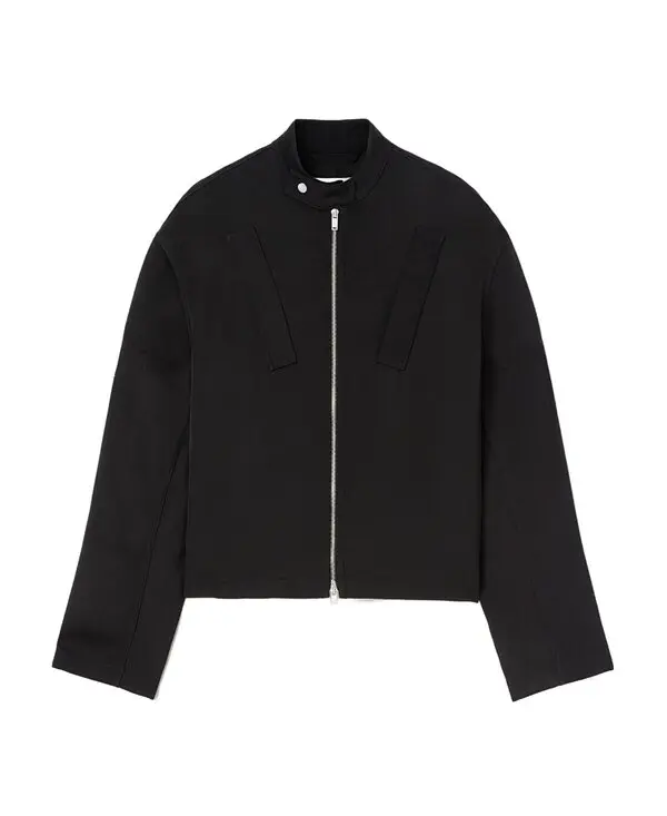 JIL SANDER Zip-up Biker Jacket