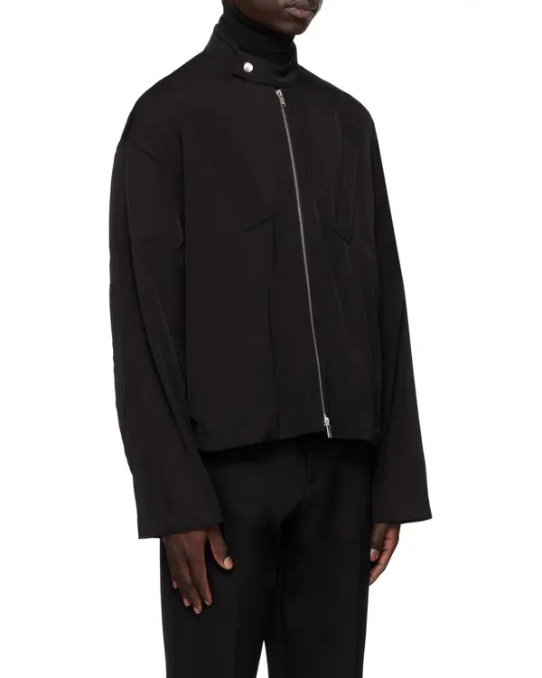 JIL SANDER Zip-up Biker Jacket
