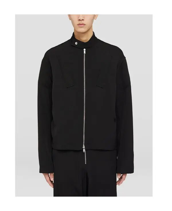 JIL SANDER Zip-up Biker Jacket