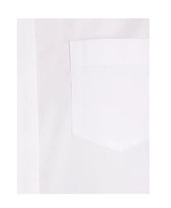 Sacai Short Puff Sleeved Mini Shirt Dress