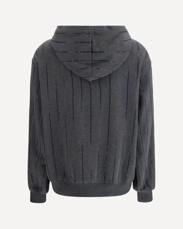 Brunello Cucinelli Sequin-embellishment Hoodie