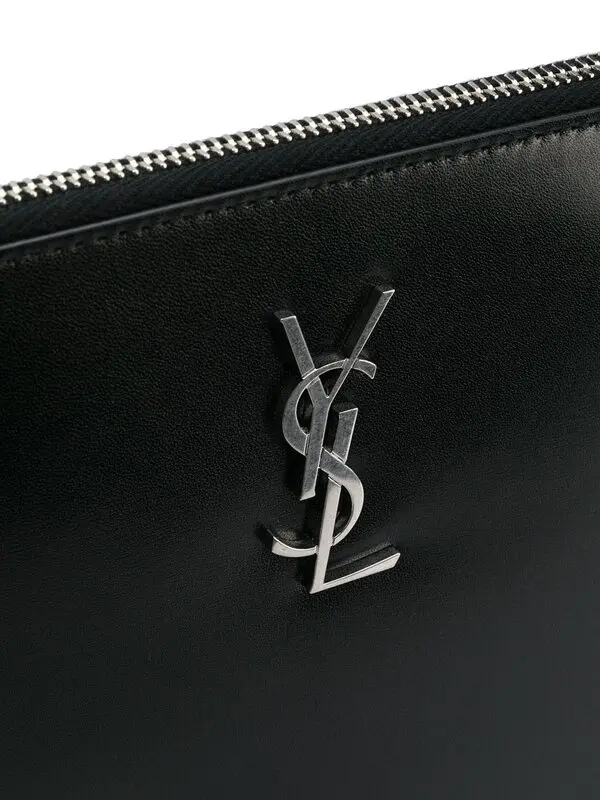 Saint Laurent Logo Clutch Bag