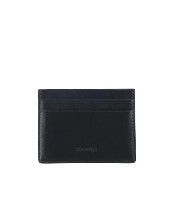 JIL SANDER Logo Embossed Card Holder