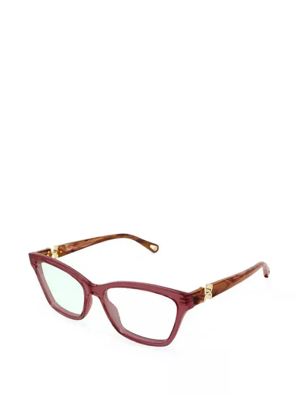 Chloé Cat-eye Frame Glasses - Red