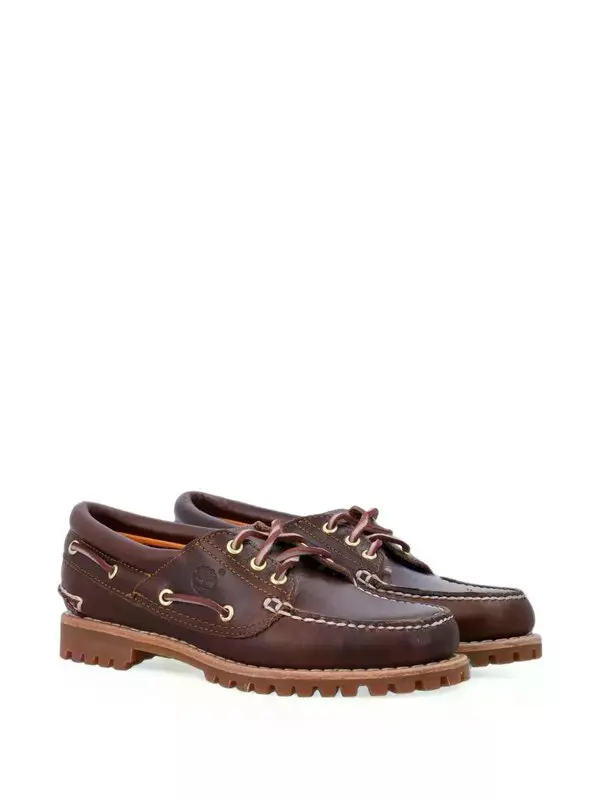 Timberland Authentic 3-eye Logo-print Boat Shoes