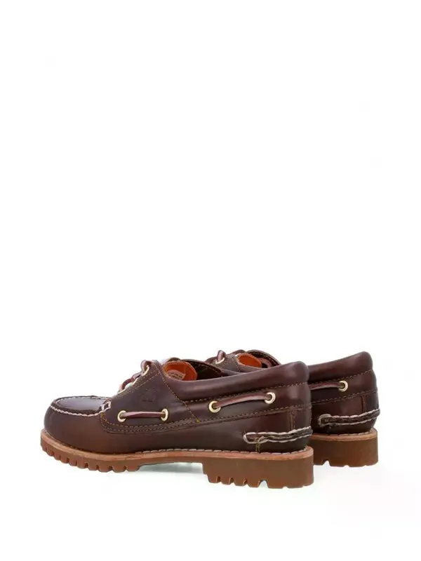 Timberland Authentic 3-eye Logo-print Boat Shoes