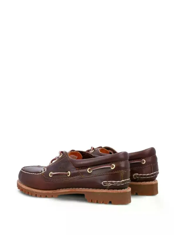 Timberland Authentic 3-eye Logo-print Boat Shoes