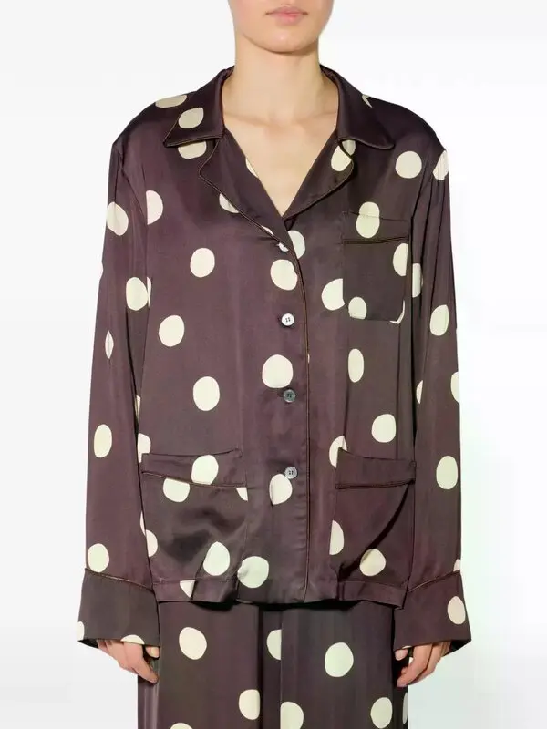 Liviana Conti Polka-dot Shirt