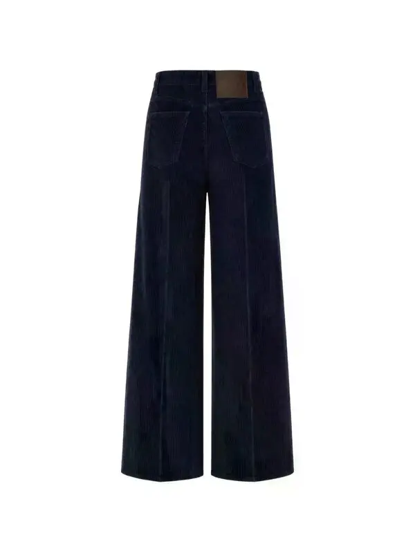 CRUNA Taylor Corduroy-texture Trousers