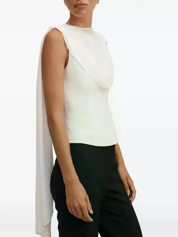 EVER NEW Dara Draped Top
