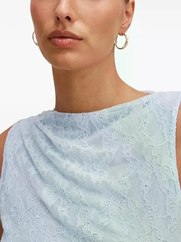 EVER NEW Tahlia Ruched Lace Tank Top