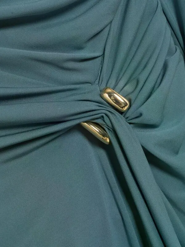 Simkhai Eleanora Draped Jersey Gown