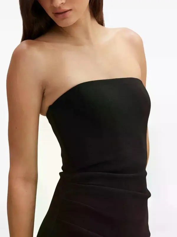 EVER NEW Betty Strapless Ruched Midi Dress