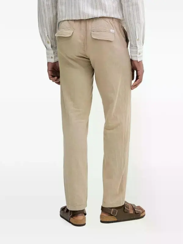 LINDBERGH Drawstring-waistband Straight-leg Trousers