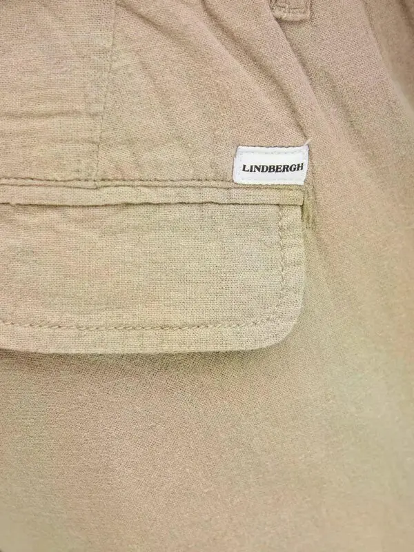 LINDBERGH Drawstring-waistband Straight-leg Trousers