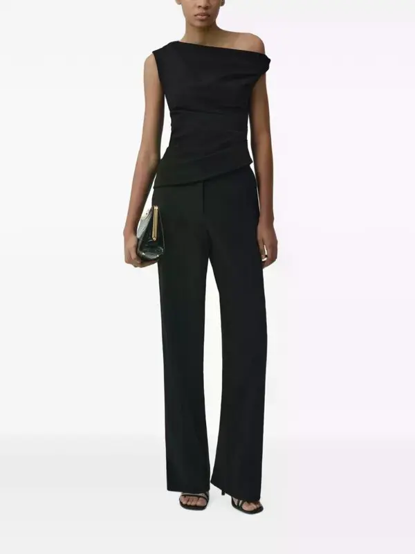 Simkhai Zerra Draped Asymmetrical Top