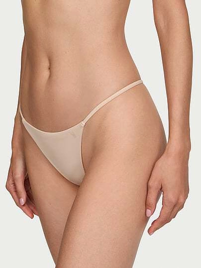 Victoria's Secret No-show V-string Panty - Beige