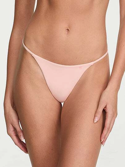 Victoria's Secret No-show V-string Panty - Pink