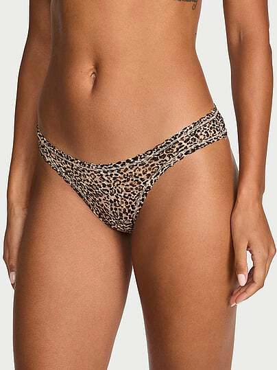 Victoria's Secret The Lacie Lace Ultra-low Cheeky Panty - Print