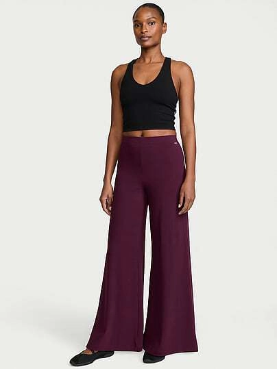 Victoria's Secret Vsx Elevate™ Ultra Wide-leg Pant - Purple