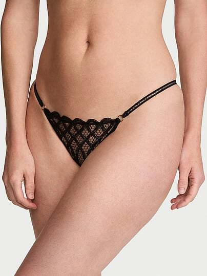 Victoria's Secret Very Sexy Viper Embroidery Brazilian Panty - Print