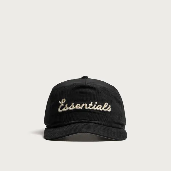 New Era X Fear Of God Ny Yankees 19twenty Corduroy Cap - Black