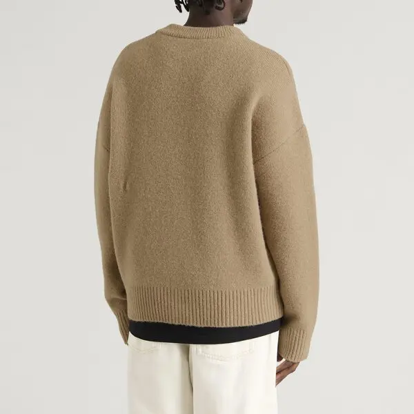 AMI Paris Alpaca Cardigan With Adc