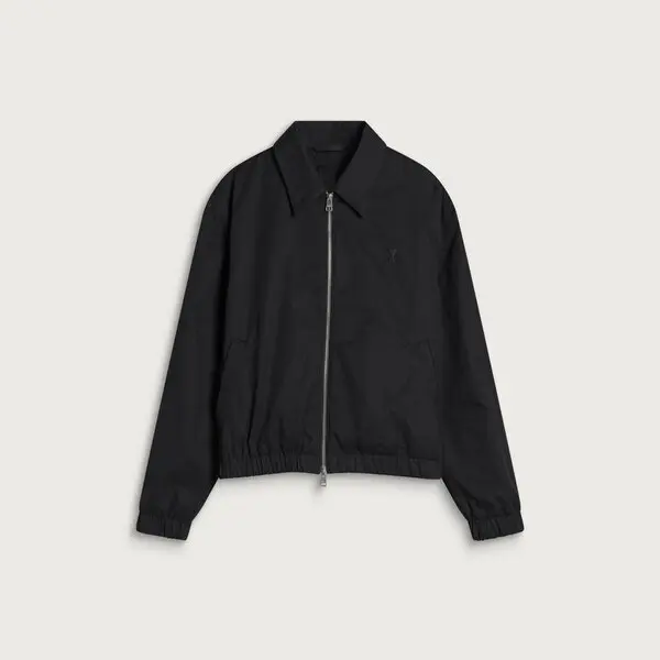 AMI Paris Cotton Adc Padded Zipped Jacket