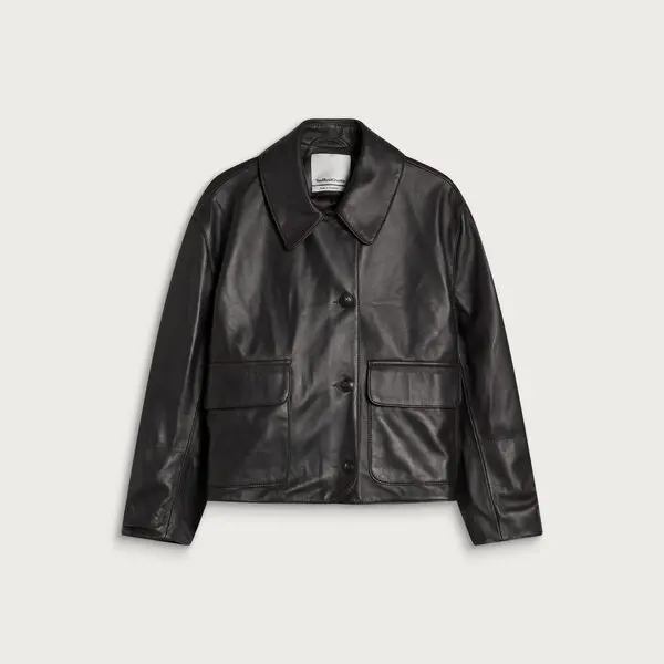 You Must Create Edge Leather Jacket